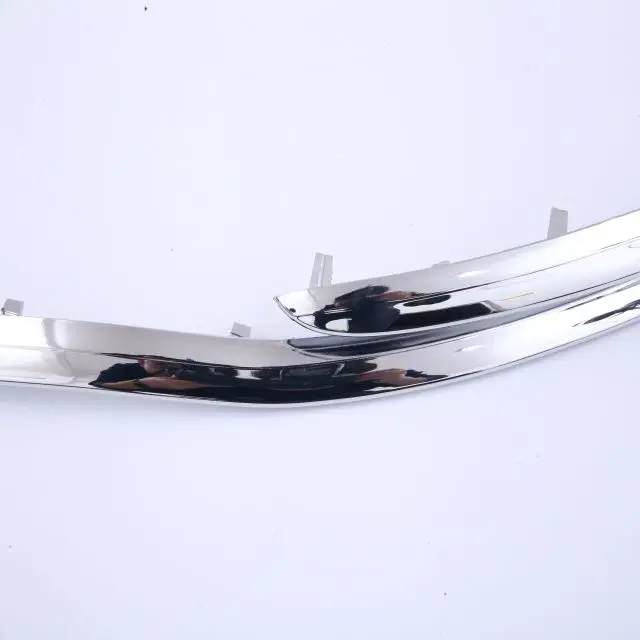 L-shaped Bright Strip Front Bumper For Mercedes-benz Class S Car Bumper ...
