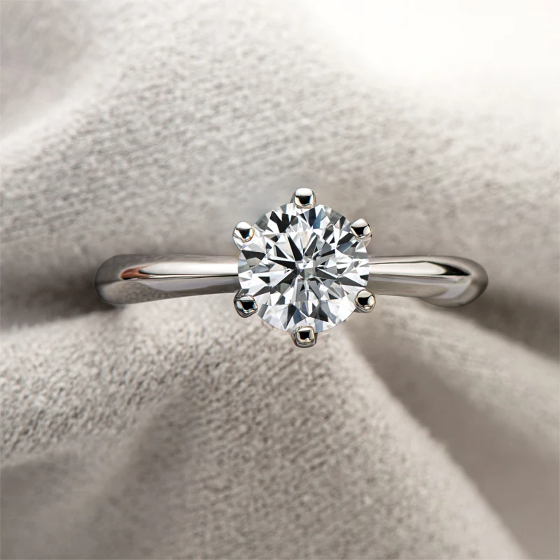 Custom Moissanite Rings - Durable & Stylish Engagement