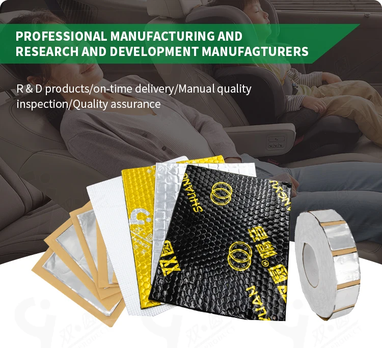High Quality Car Sound Deadening,Car Sound Damping Rubber Butyl Sheet ...