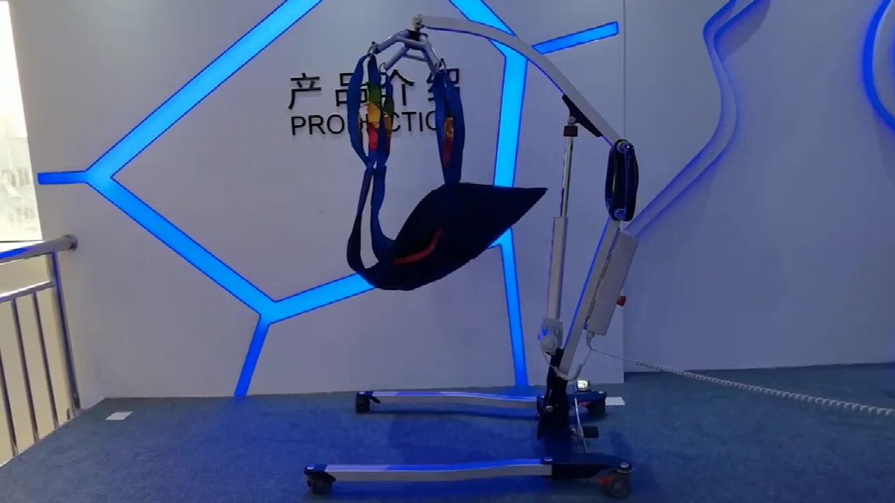 Hospital Transfer Folding Electric Patient Hoist Lifter For Disable ...