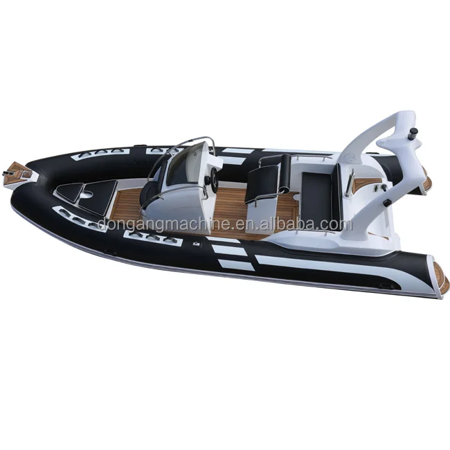 19ft Pvc Motorized Inflatable Luxury Speed Boat With Steering Wheel ...
