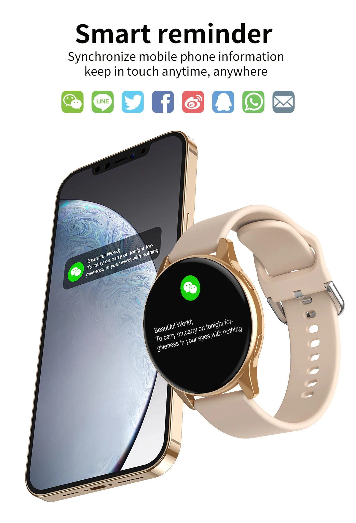 T2 Pro Smart Watch - Fitness Tracker with Bluetooth Calls