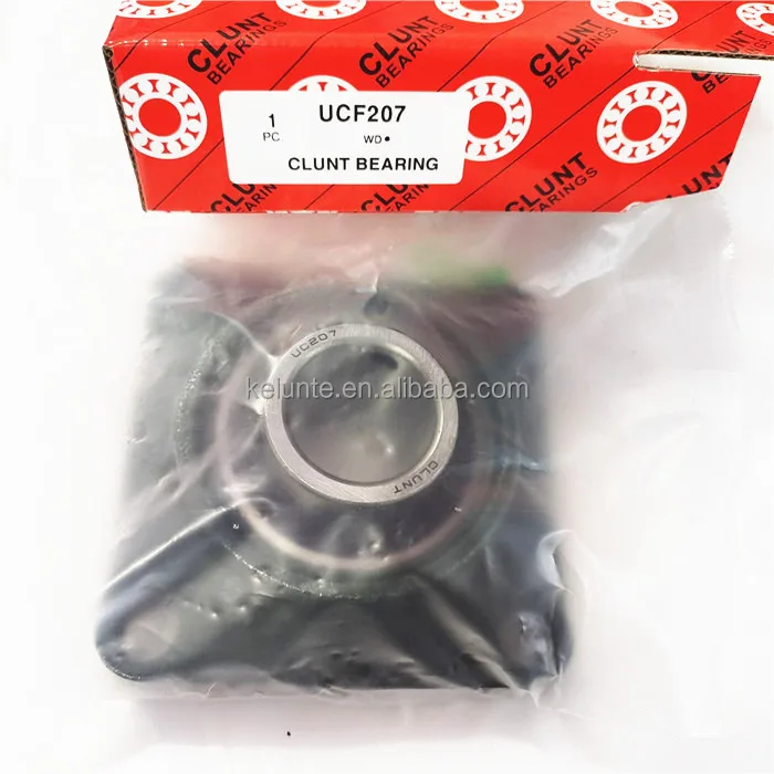 UCF204 Steel Material Square Flanged Ball Bearing Unit