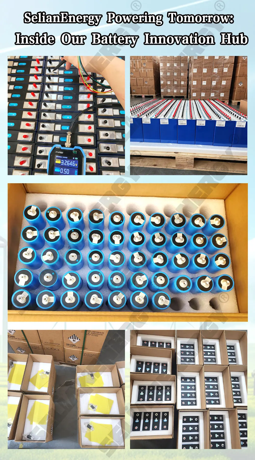 HIGEE 120Ah 3.2v Lifepo4 Battery Cell 6000+ Cycles Rechargeable Battery ...