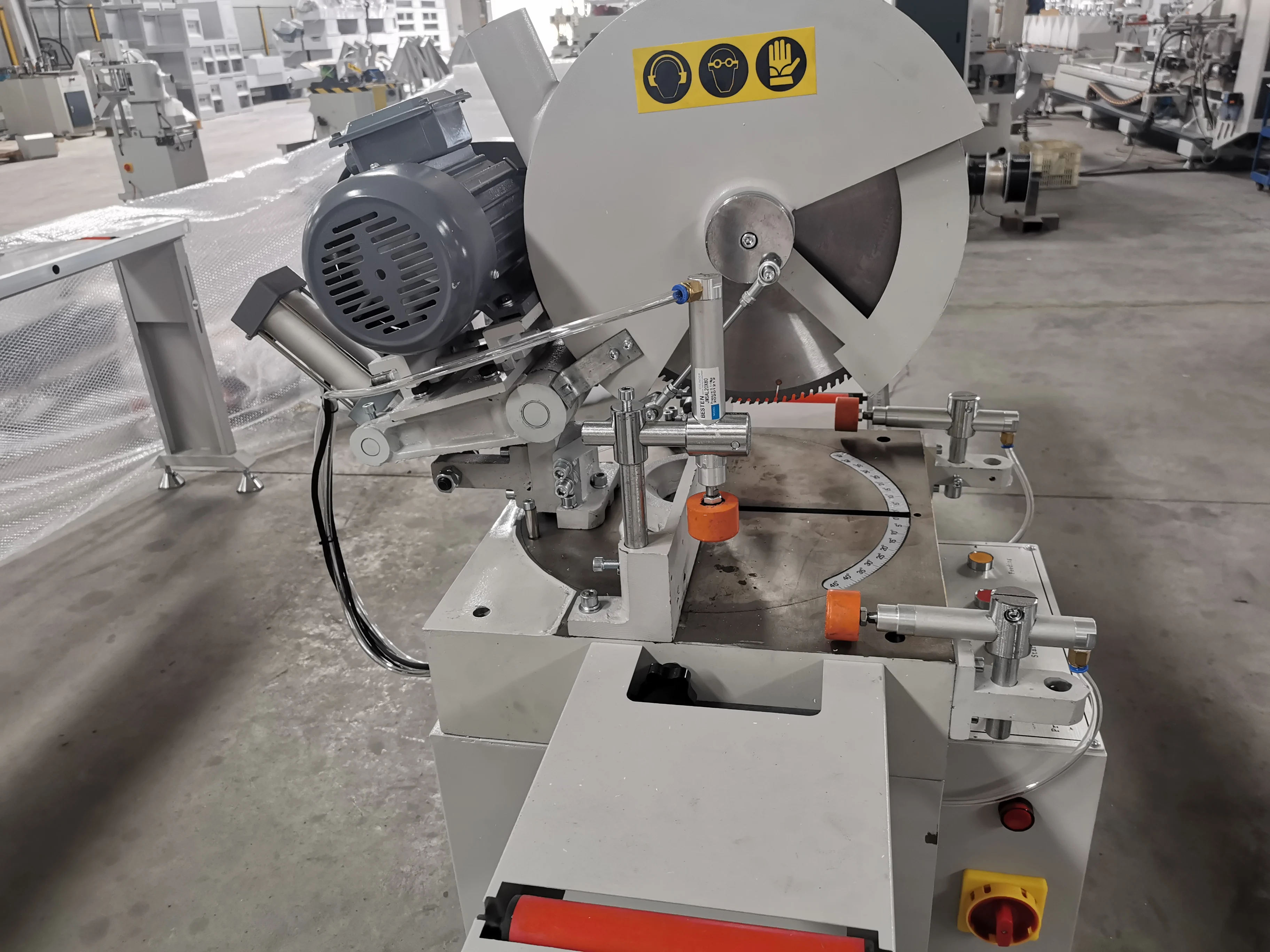 Ce Iso Window Door Plastic Pvc Vinyl Profile Cutting Saw Corner Single ...