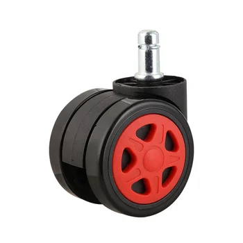 Oem Factory 2.5 Inch Caster 60mm Chair Casters Plastic Pa + Pu Edge ...