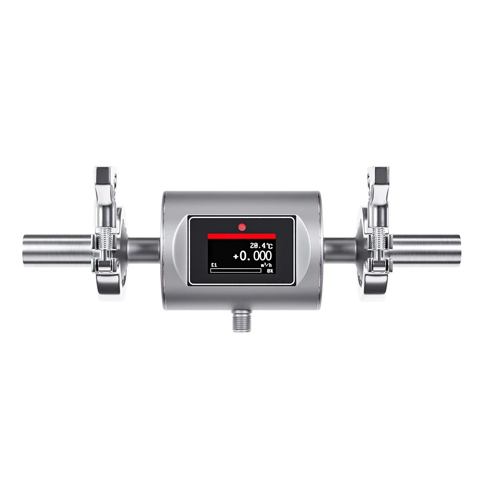 Flexible Installation Compact Electromagnetic Flow Meter With Infrared ...