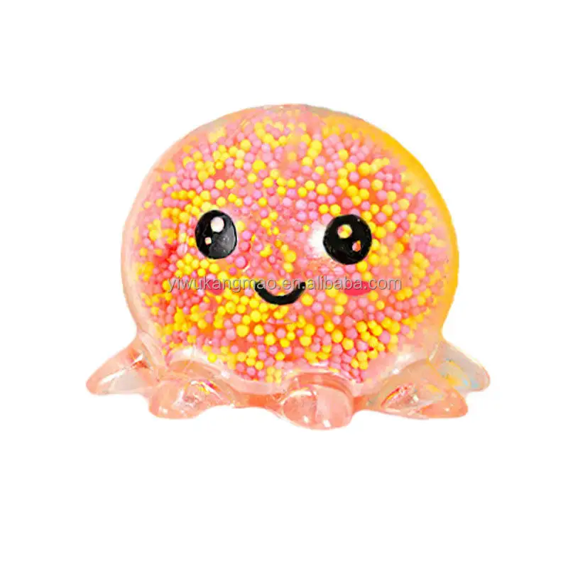 Squishies Squishy Toy Octopus Light Sequin Glitter Stress Relief ...