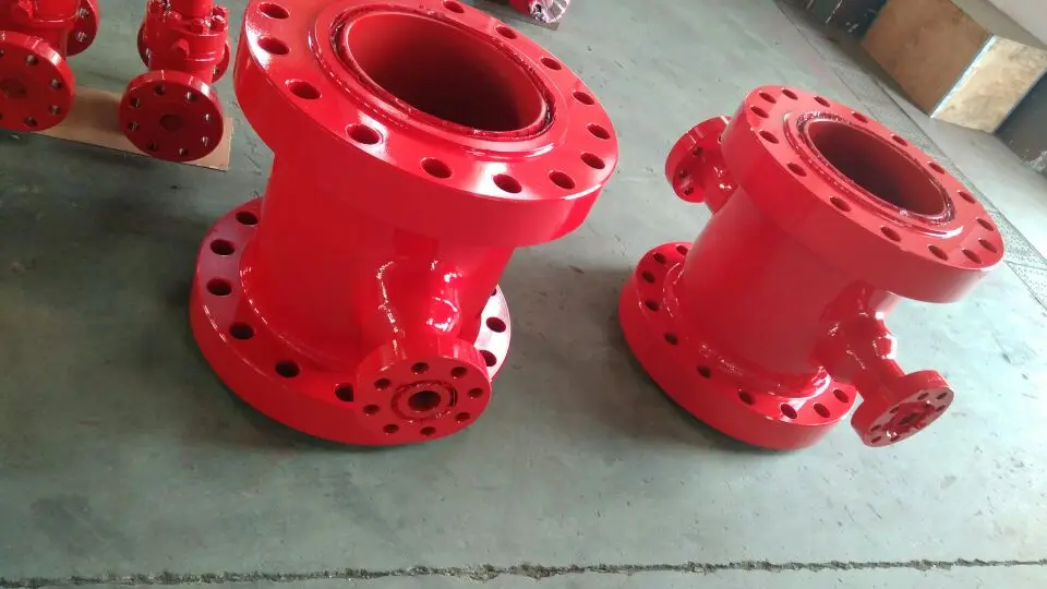 API 6A Oilfield Wellhead Casing Head with Flange Drilling Spool ...