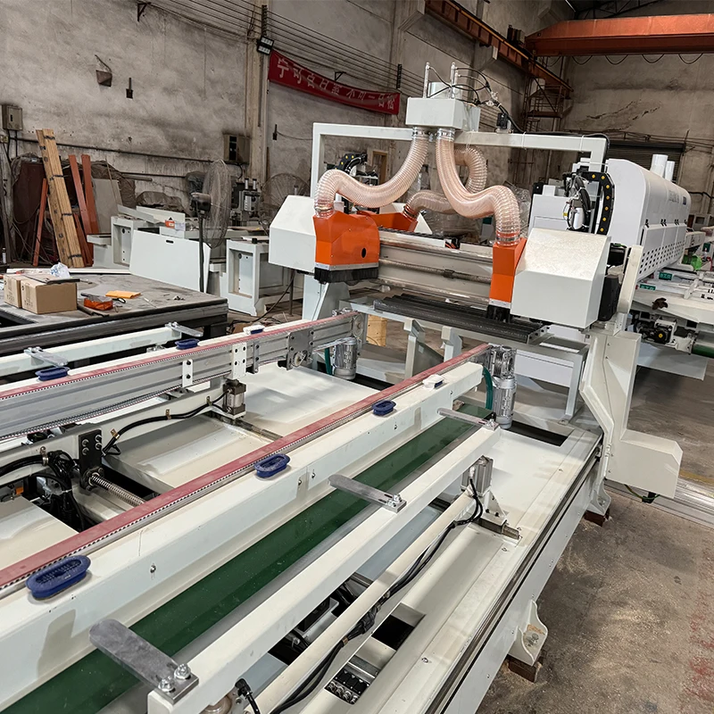 Automatic Cnc Wood Panel Door Four Side Edge Saw Machine For Square ...