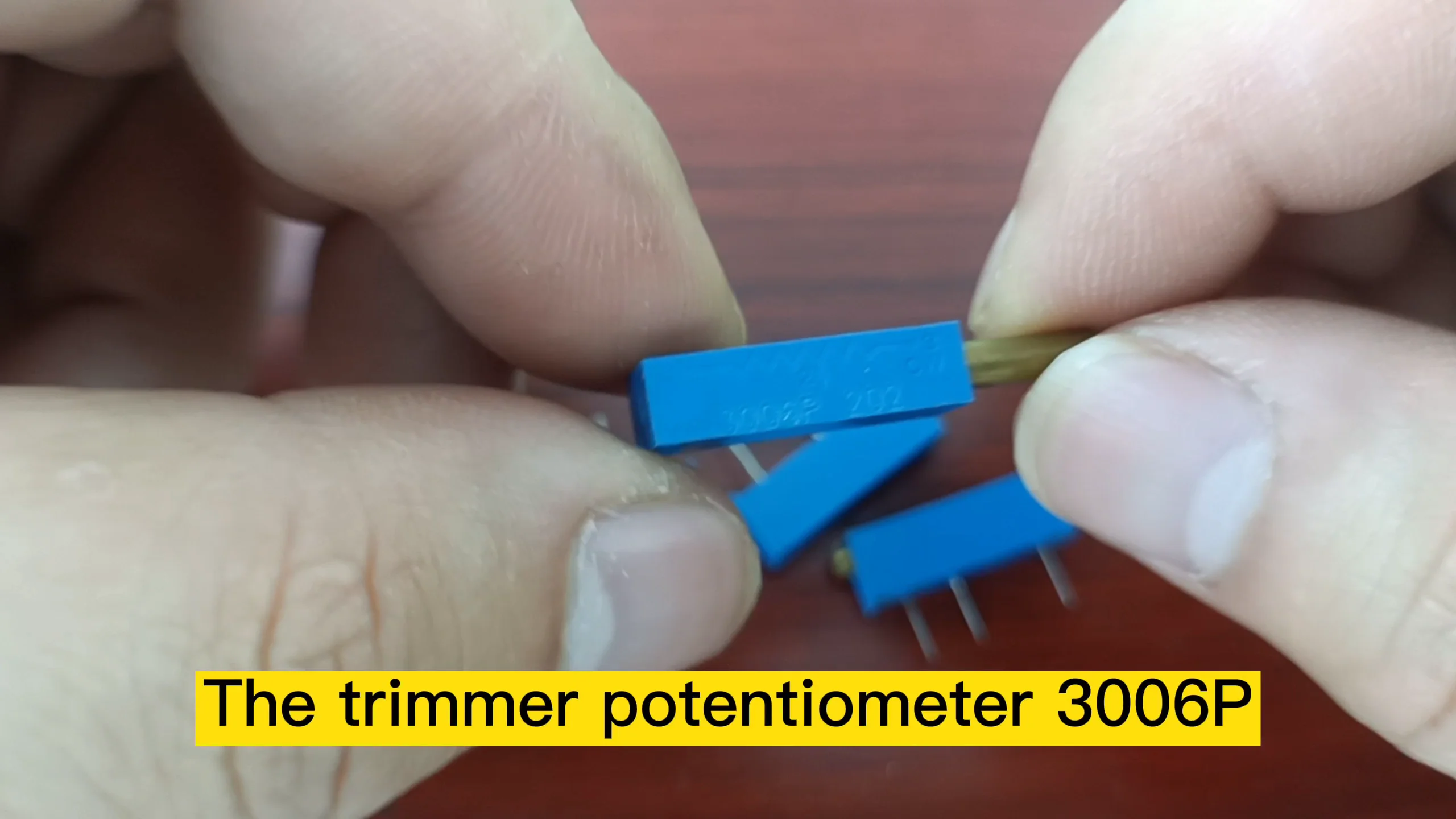 20 Turns Trimming Potentiometer 3006 Precision Linear Potentiometer ...