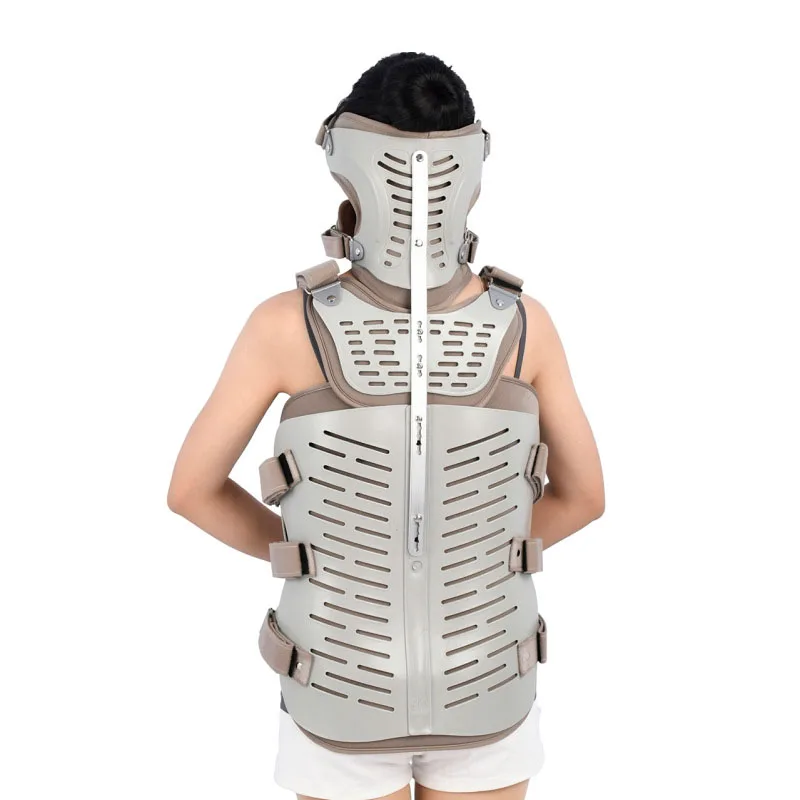 Adjustable Cervical Thoracic Orthosis Head Neck Chest Fixed Brace ...