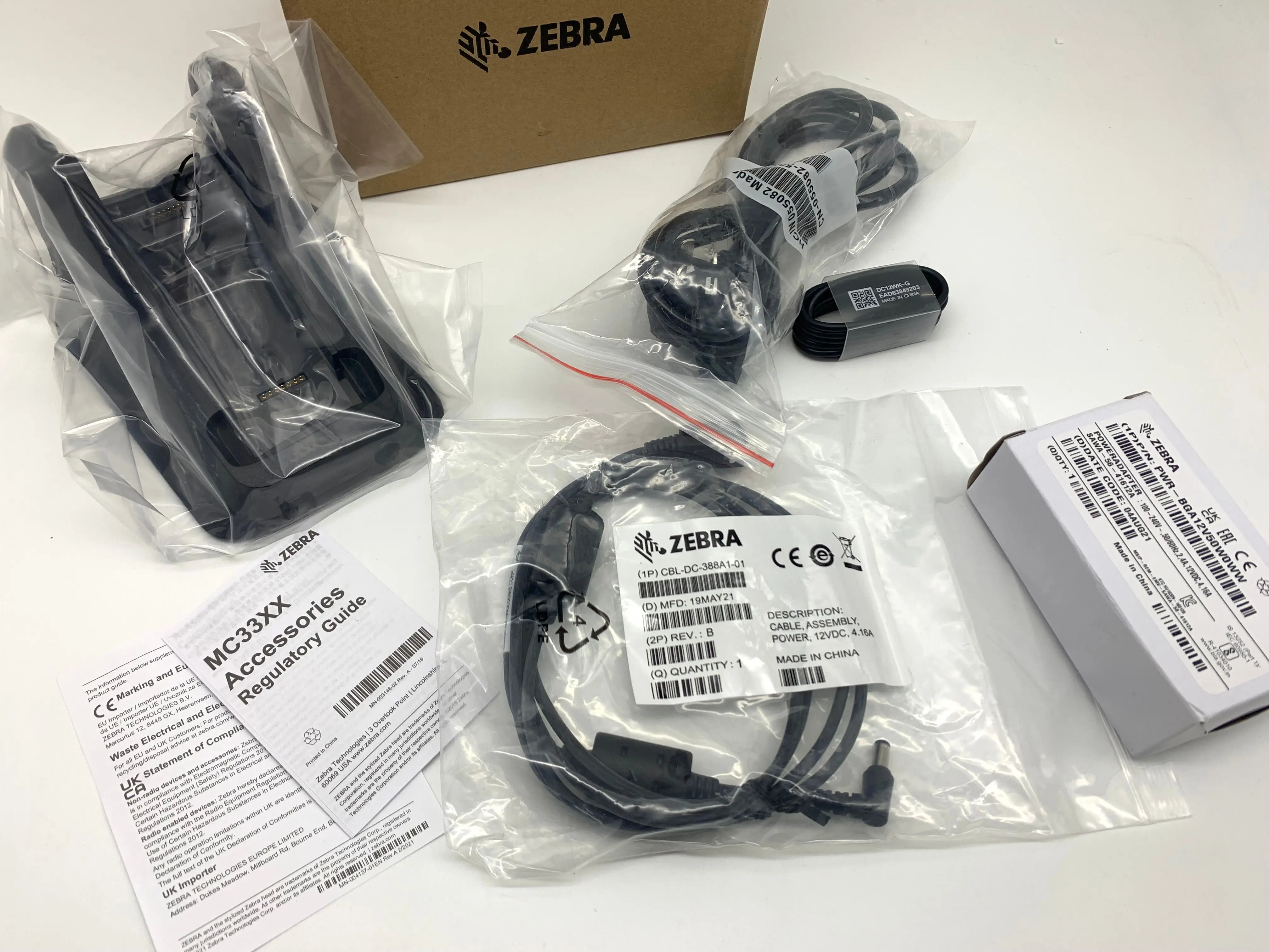 Zebra Mc330m-sj3ha2rw Rugged Handheld 4 Inch Android Inventory Pda ...