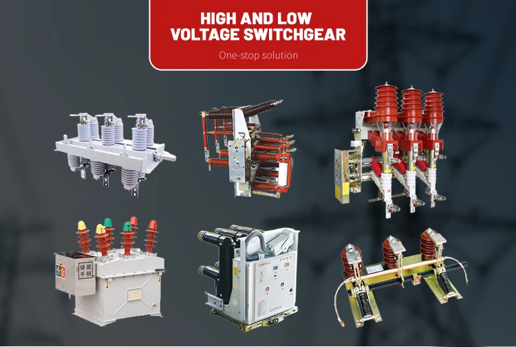 FN7-24KV High Voltage Switch Disconnectors Load Break Knife Isolation ...