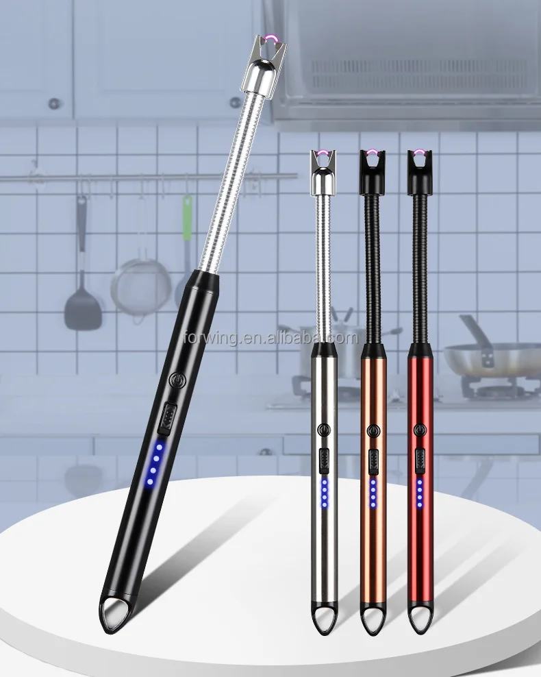 Popular 360 Degree Rotating Arc Lighter Usb Rechargeable Cycle Long ...