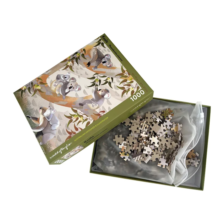 Custom Free Sample 2mm Thick Jigsaw Puzzles 1000 Pieces - Buy 2mm Thick ...
