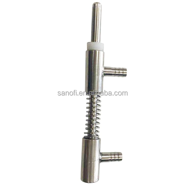 12mm Stainless Steel Overflow Filling Nozzle For Pet Bottles - Oem