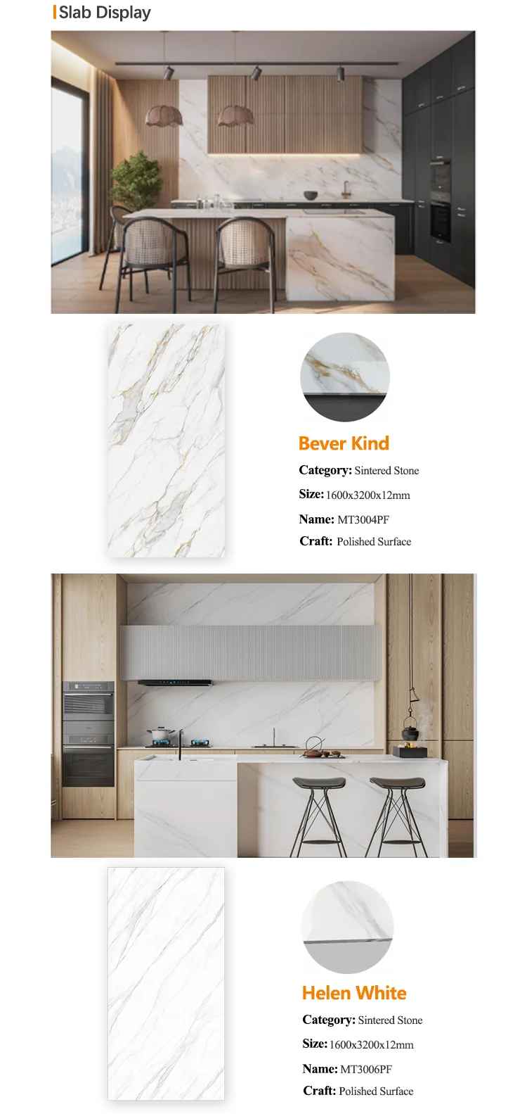 Sintered Stone Floor Wall Panels Format Slabs White Sintered Stone For ...