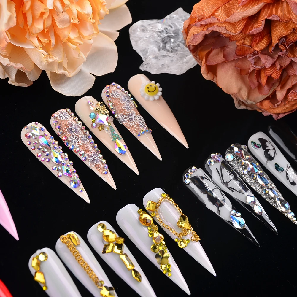 Wholesale Artificial Fingernails Ballerina Fake Nail French Fakenail ...