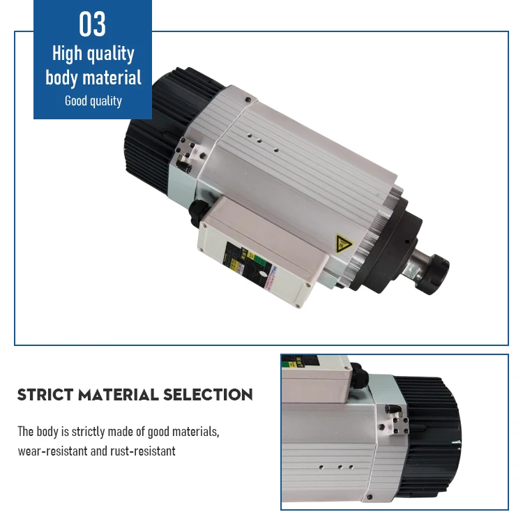 High Speed Spindle Motor for Wood Cnc Router Multi Spindles Wood Cnc ...