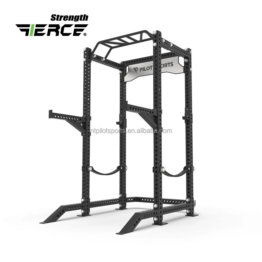 Gym Equipment Commercial Use Half Rack Power Cage Strength Training ...