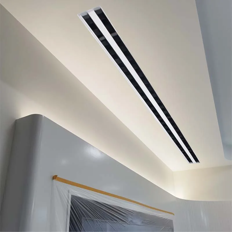 Hvac Hidden Linear Slot Diffuser Customized Ceiling Aluminum ...