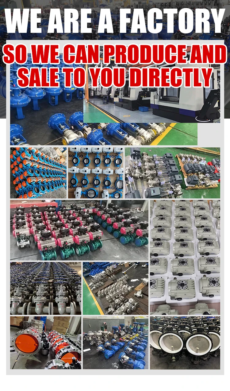 SONGO 2 Inch DC 12V 24V Waterproof Electric Actuator UPVC Motorized ...