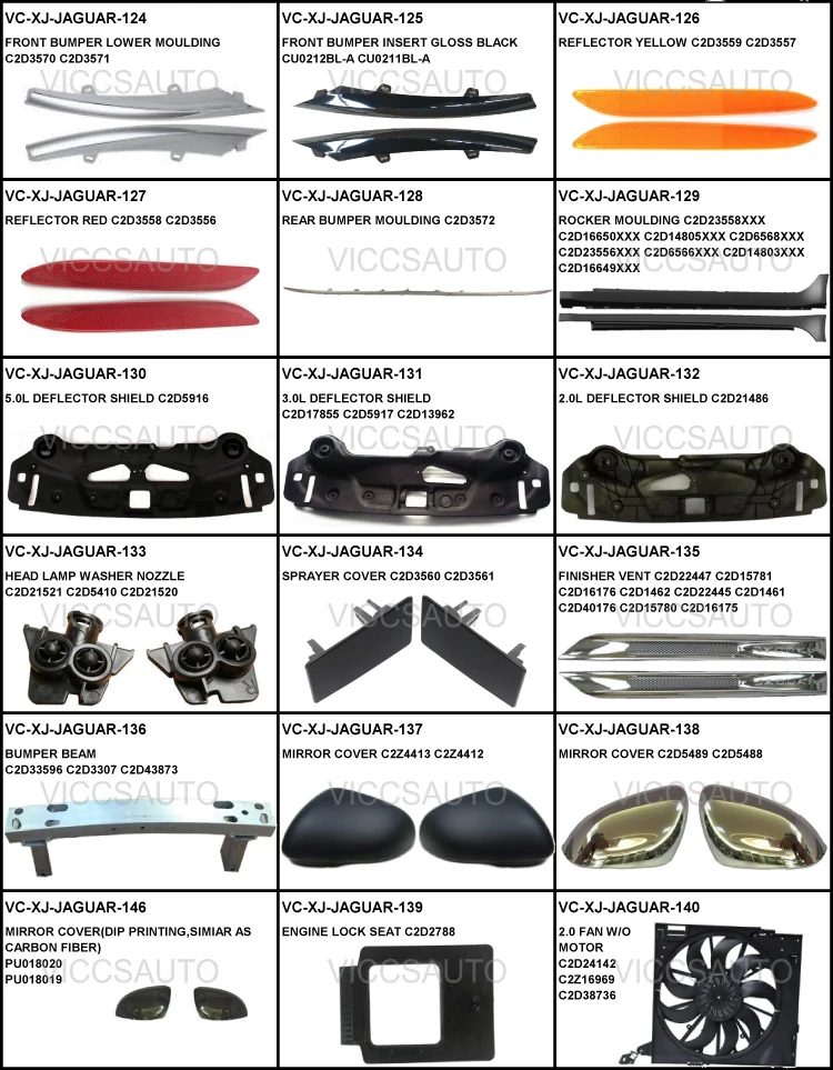 OEM C2D34723 C2D3735 C2D34722 for JAGUAR XJ 2010-2015