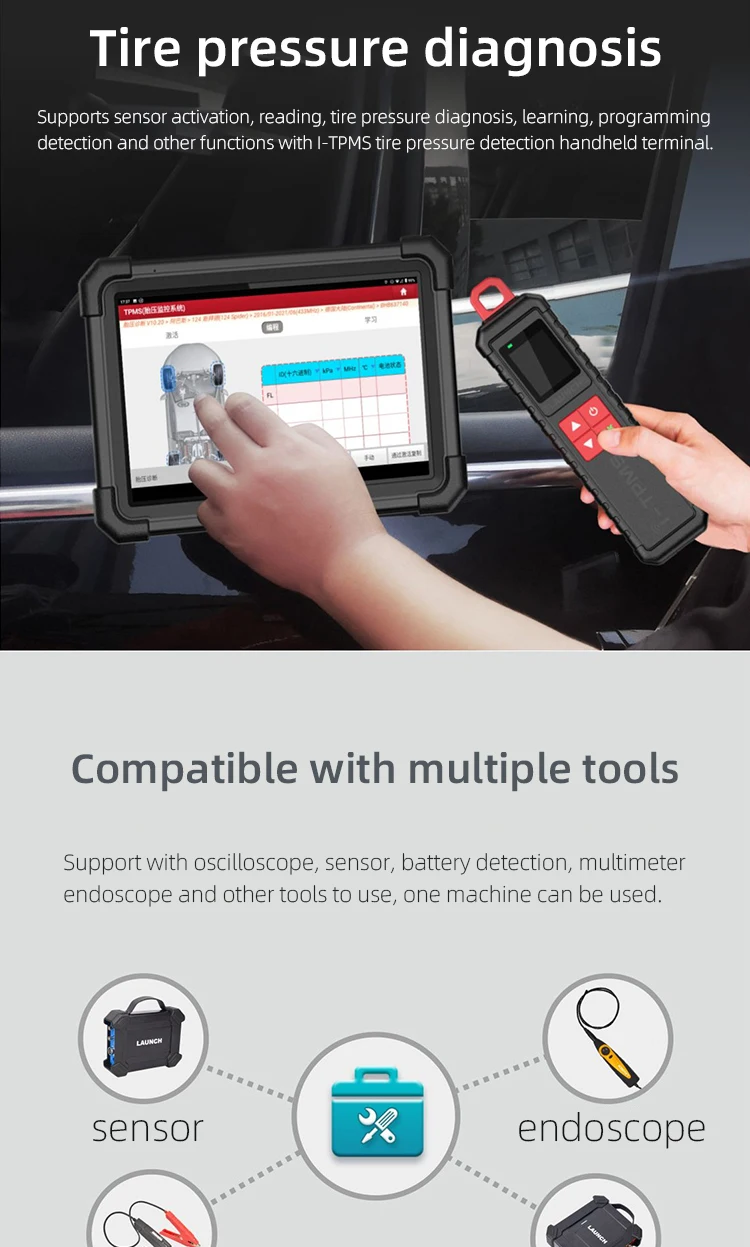 Launch X431 Pro3s+v5.0 Obd2 Full System Diagnostic Scanner Automotriz Professional Machine For ...