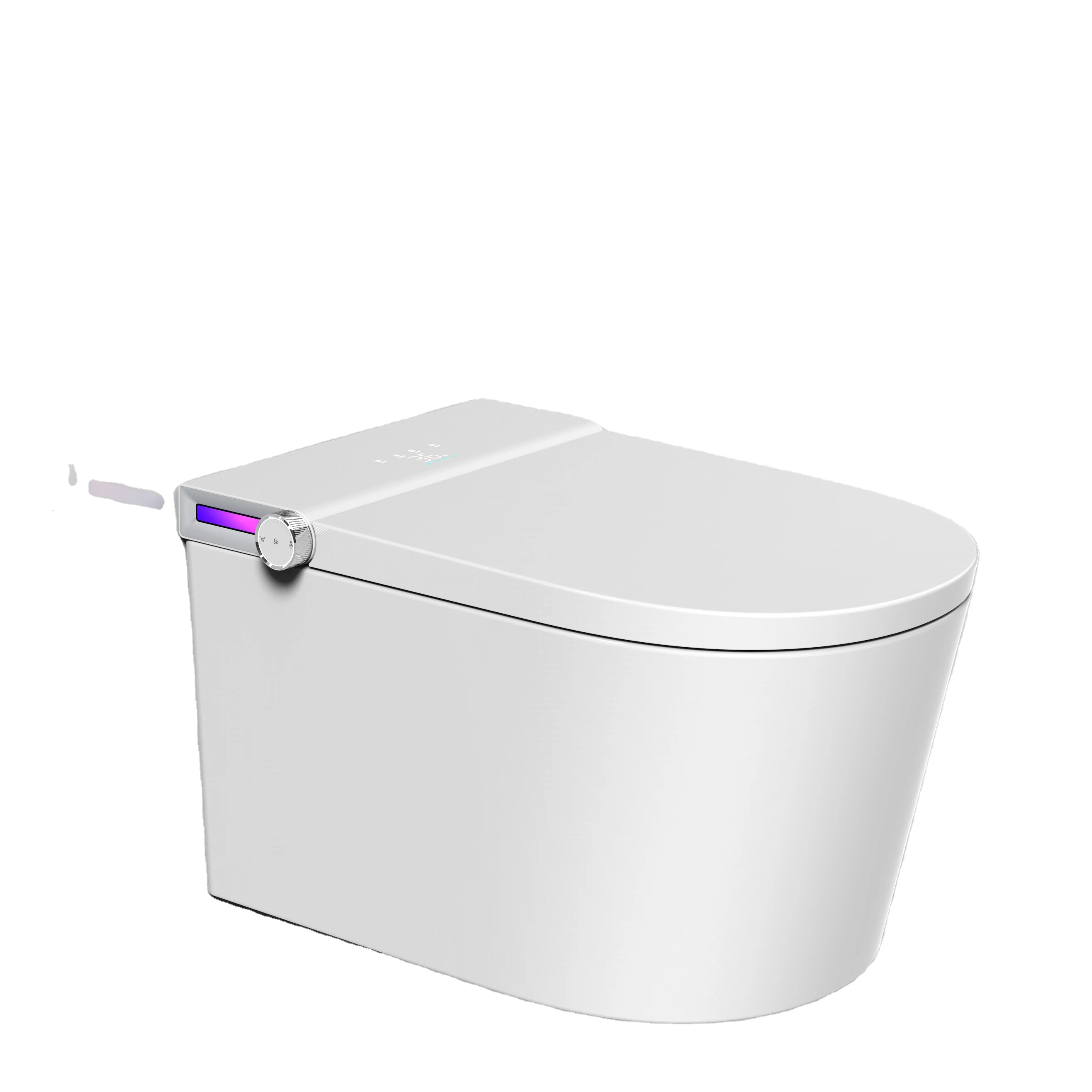 Modern Style Wall Hung Bathroom Smart Toilet Bidet Automatic bathroom ...