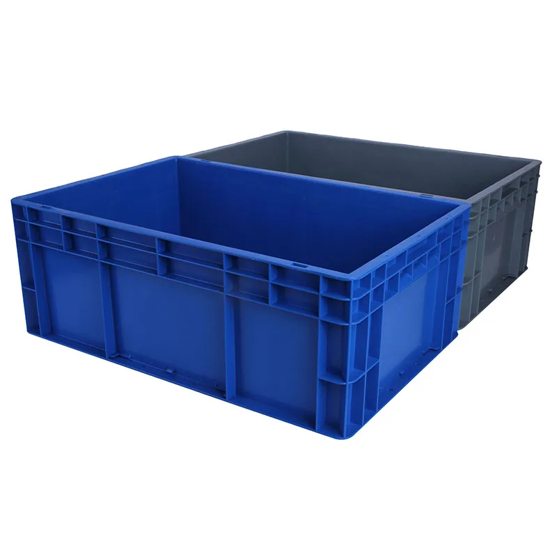 Euro Standard Solid Plastic Container Cates for Heavy Loading