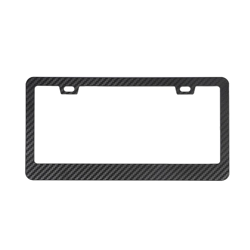 Carbon Fiber US m License Plate Frame Cover Design USA Number Plate ...