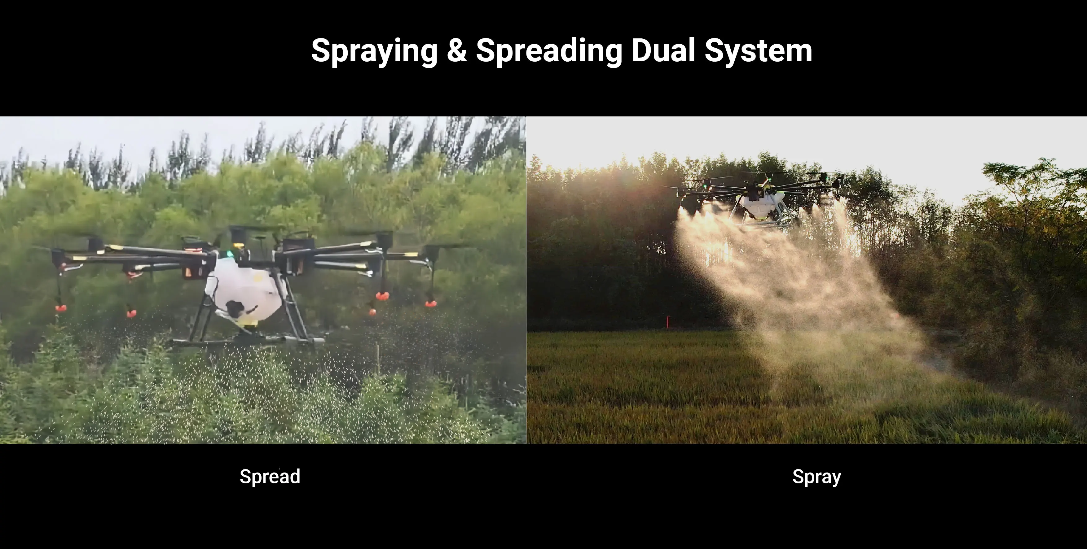 2024 Spider-I UAV Heavy Payload Agricultural Spraying Drone