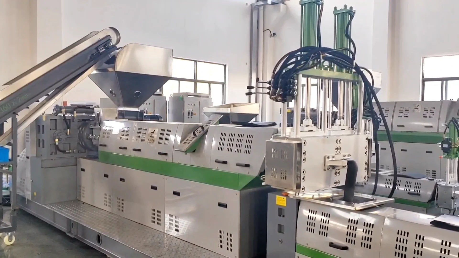 Pp Pe Plastic Recycling Granulated Pellet Machine Hdpe Ldpe Recycling ...