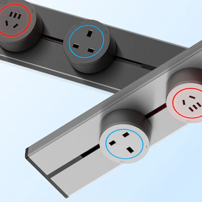 smart kitchen socket Popular surface wall power track 3M kitchen smart ...