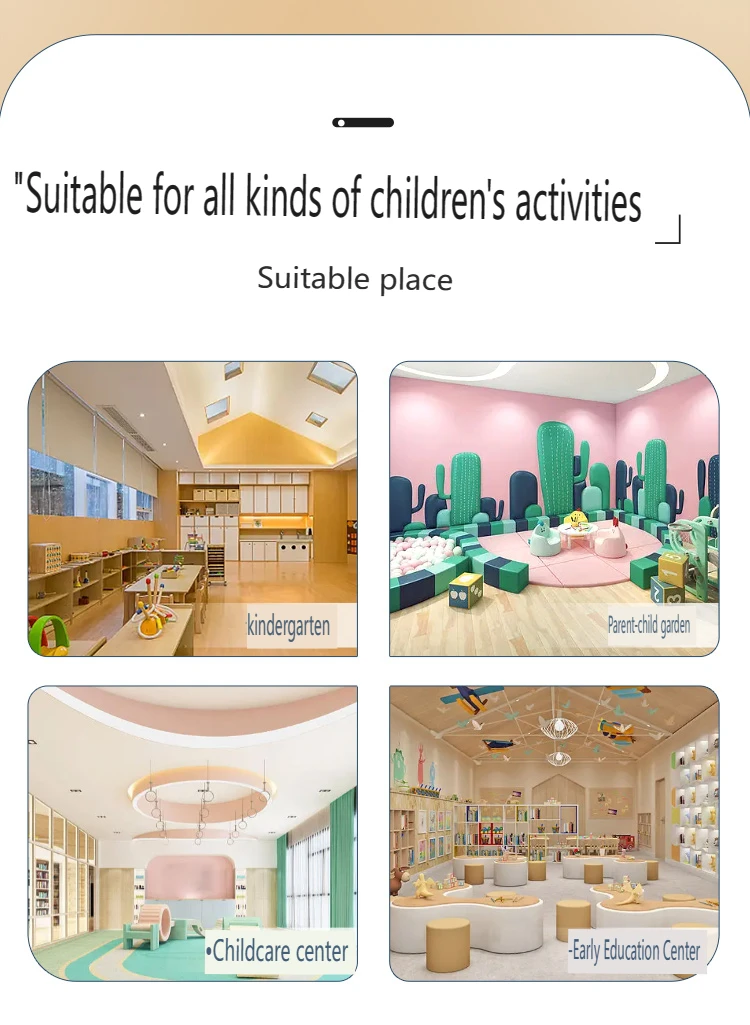 Moetry Kids Therapy Center Sensory Room Equipment - Balance Bridge