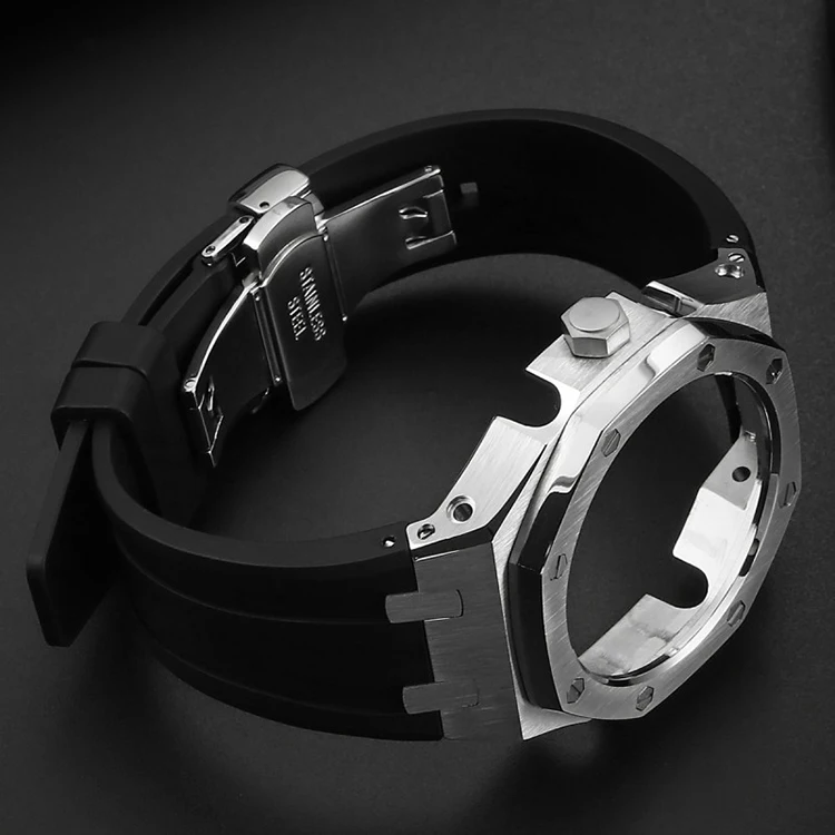 Ga2100 Casioak 4th Gen Stainless Steel Watch Case Band With Replaceable ...