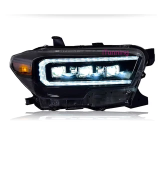 Vland New Design Parabolic Reflector Dynamic Drl Full Led Car Headlight ...