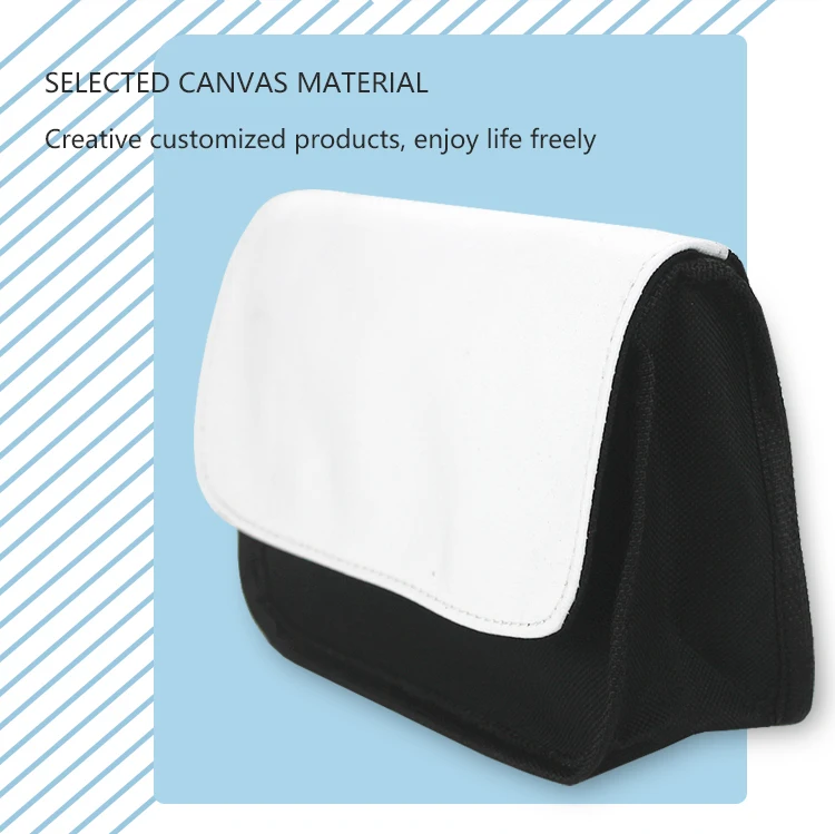 Customizable Cosmetic Bags with Zipper - DIY Sublimation