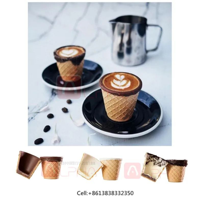 Cheap Factory Price Edible Cups Biscuit: a Delicious and Eco-Friendly ...