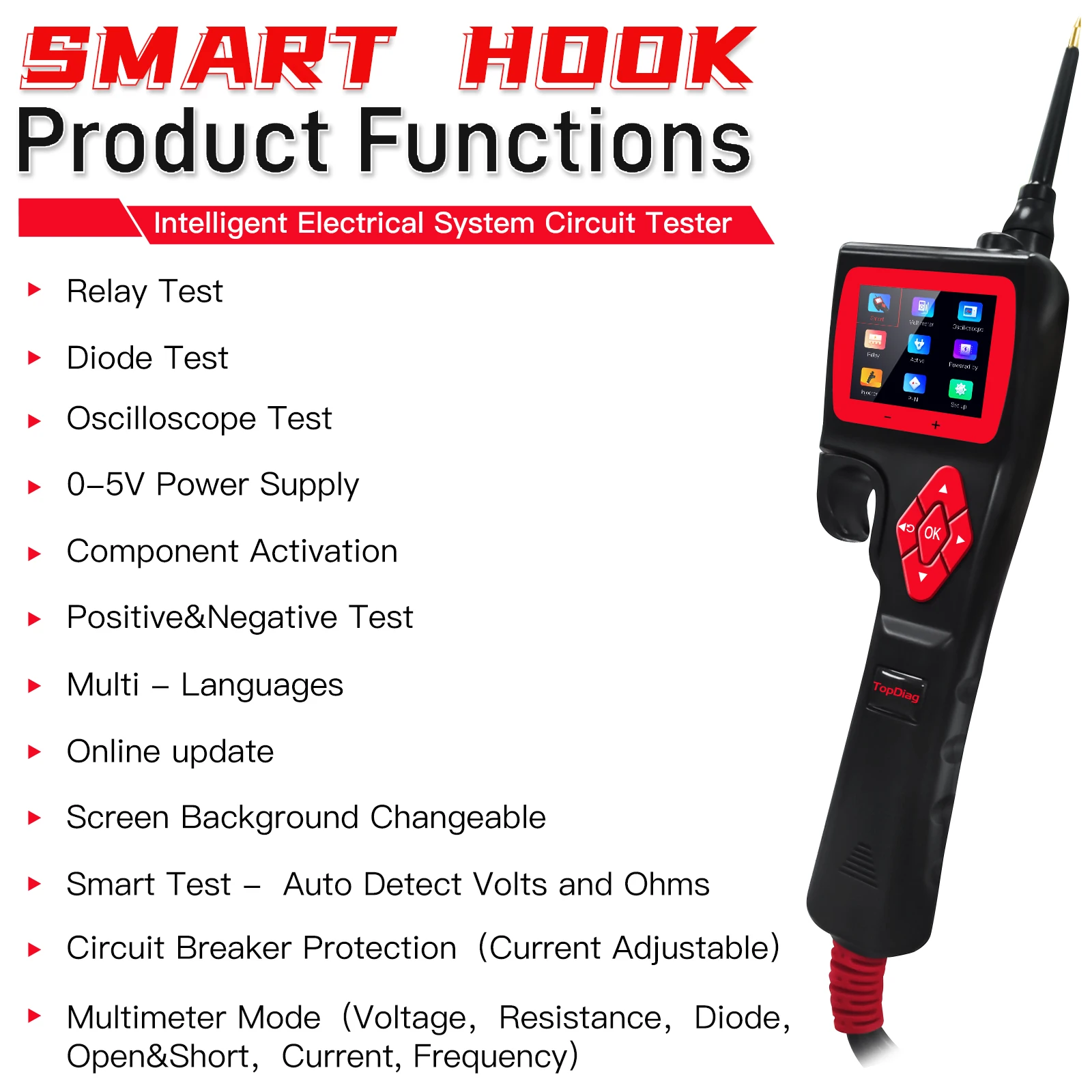 Power Probe Circuit Tester P200 - Reliable Diagnosis Tool