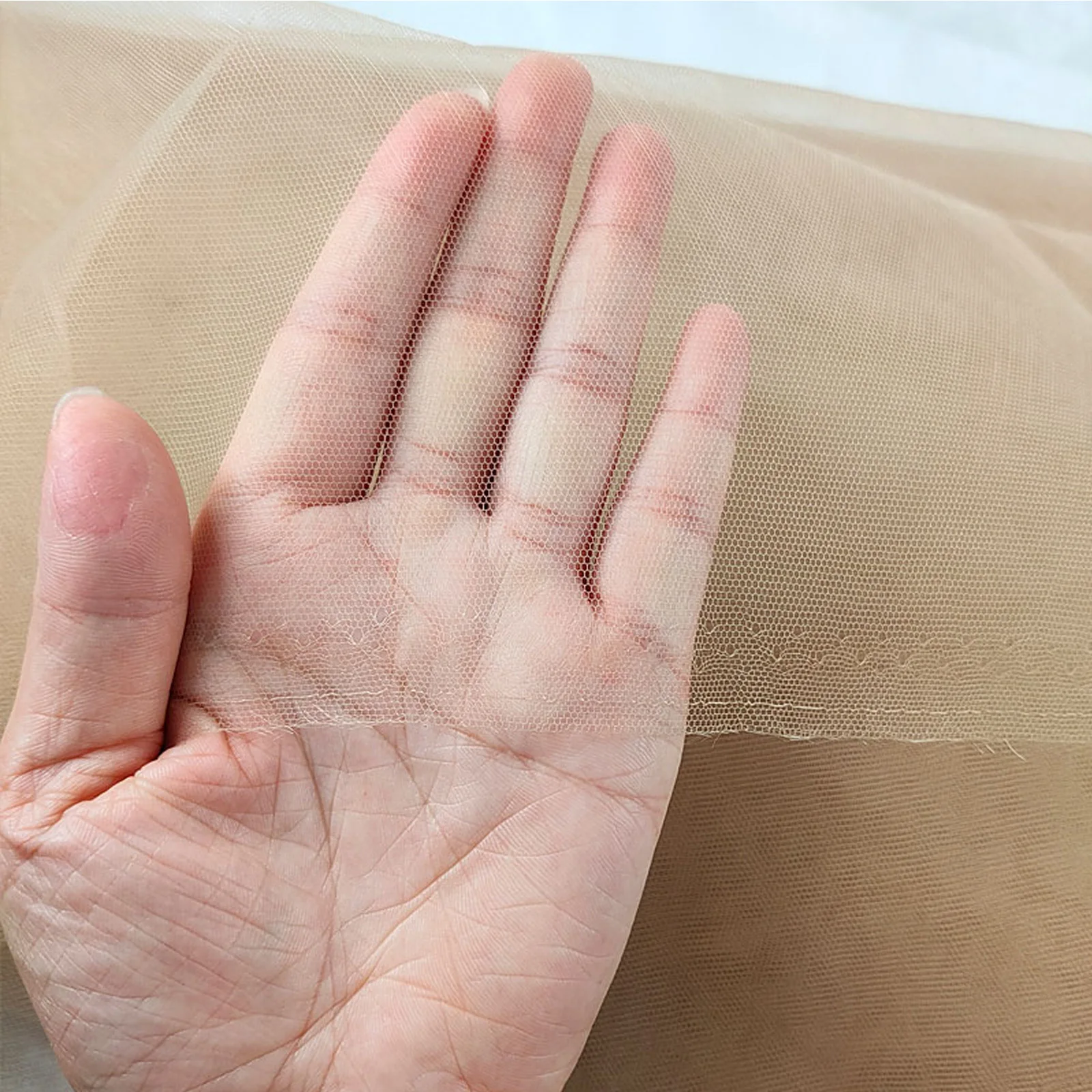 Hd Lace Net Transparent Invisible Swiss Lace Net Fabric 1 Yard Wig Caps ...