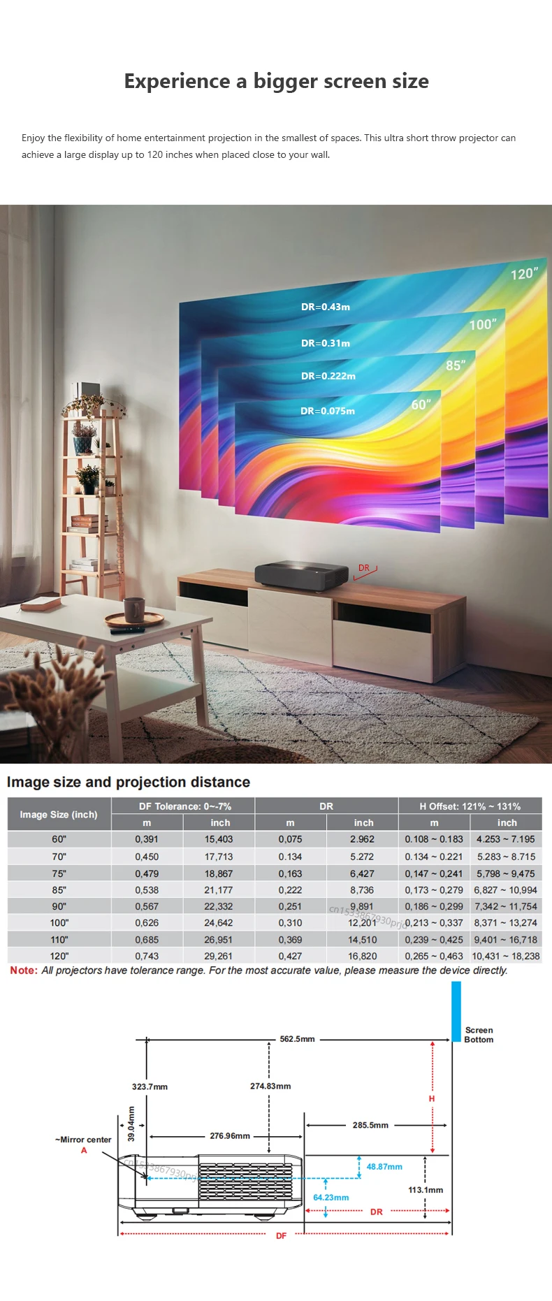 Optoma 4k Ultra Short Throw Projector 3840x2160 Ust 4led 3d 240hz Video ...