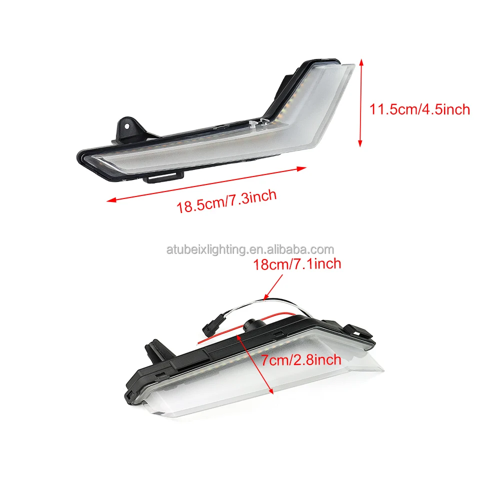 UTV LED Turn Signal Signature Lamp Lights for Can-Am Defender MAX 2020 ...