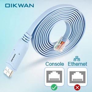 OIKWAN USB to RJ45 Console Cable - Reliable and Versatile