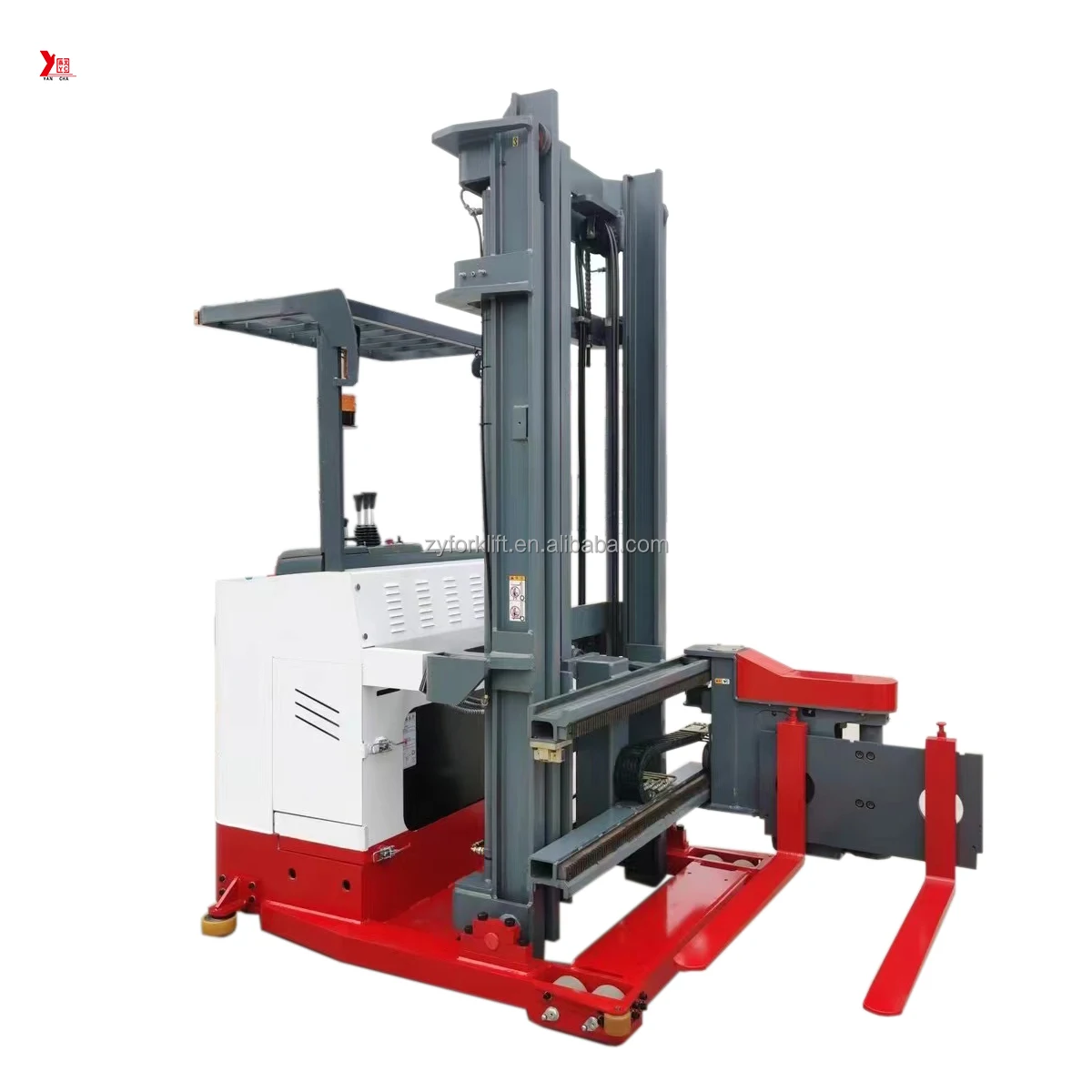 Electric 3 Way Narrow Aisle Forklift 1.5t 3 Way Stacker Narrow Aisle ...