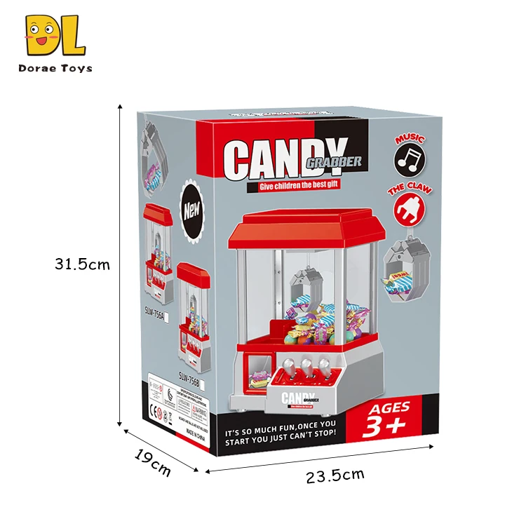 Educational Toy Mini Arcade Machine Toy Candy Game Claw Machine Vending ...