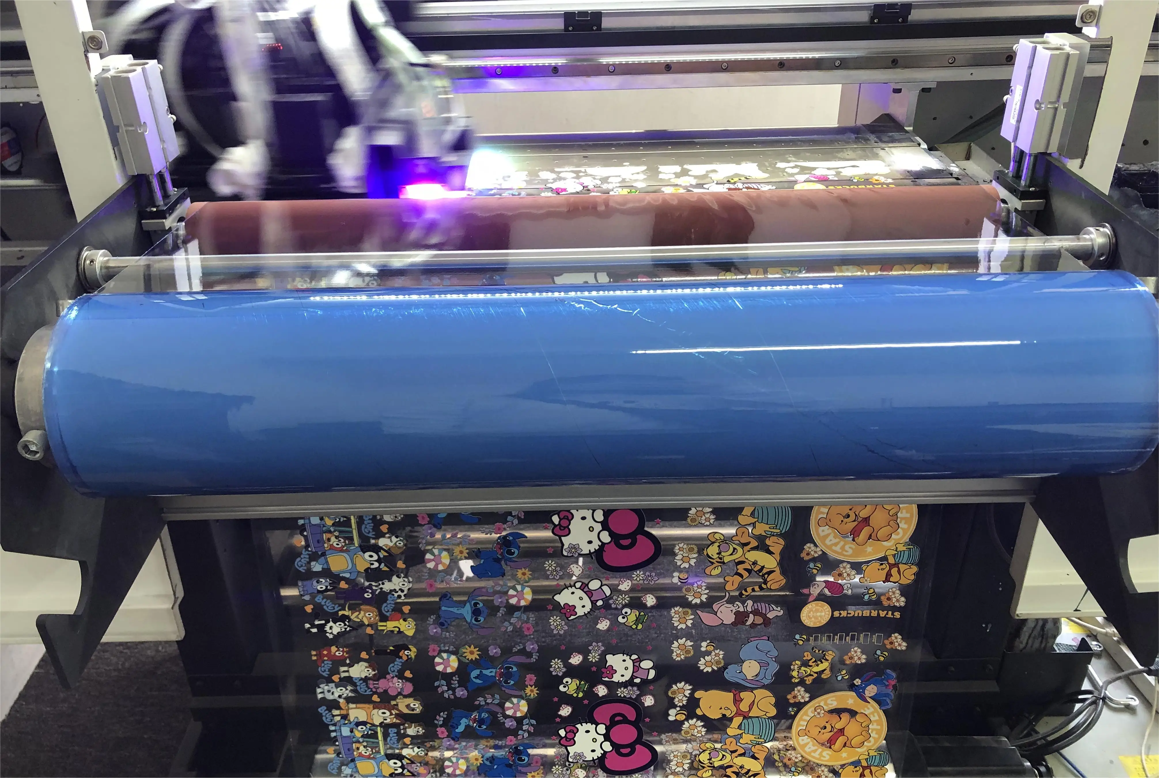 Uv Crystal Label Printer 30cm Mini Three Nozzle Xp600 High ...