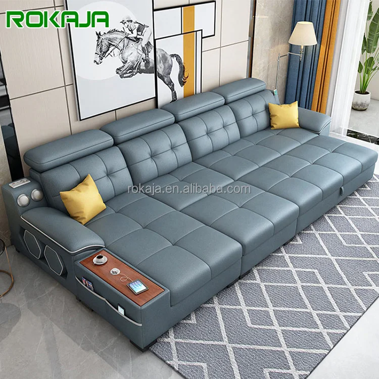 New Multifunctional Sofa Bed Modern Folding Dual Purpose Pull-Out Sofa ...