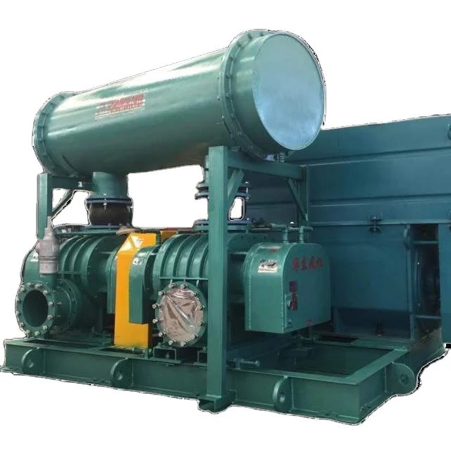 Electric High Pressure Low Noise Large Capacity Double Stage Roots ...